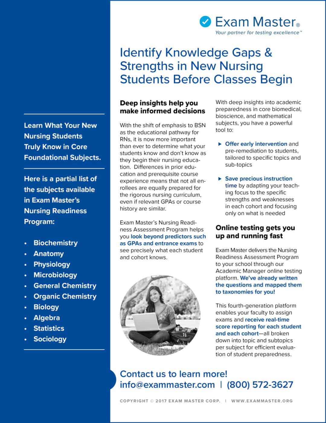 Exam Master Resource Page Nursing Readiness - Exam Master