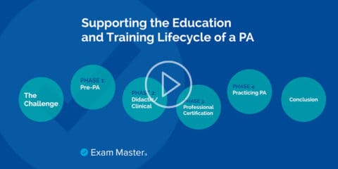 Supporting the Lifecycle of PAs - Exam Master